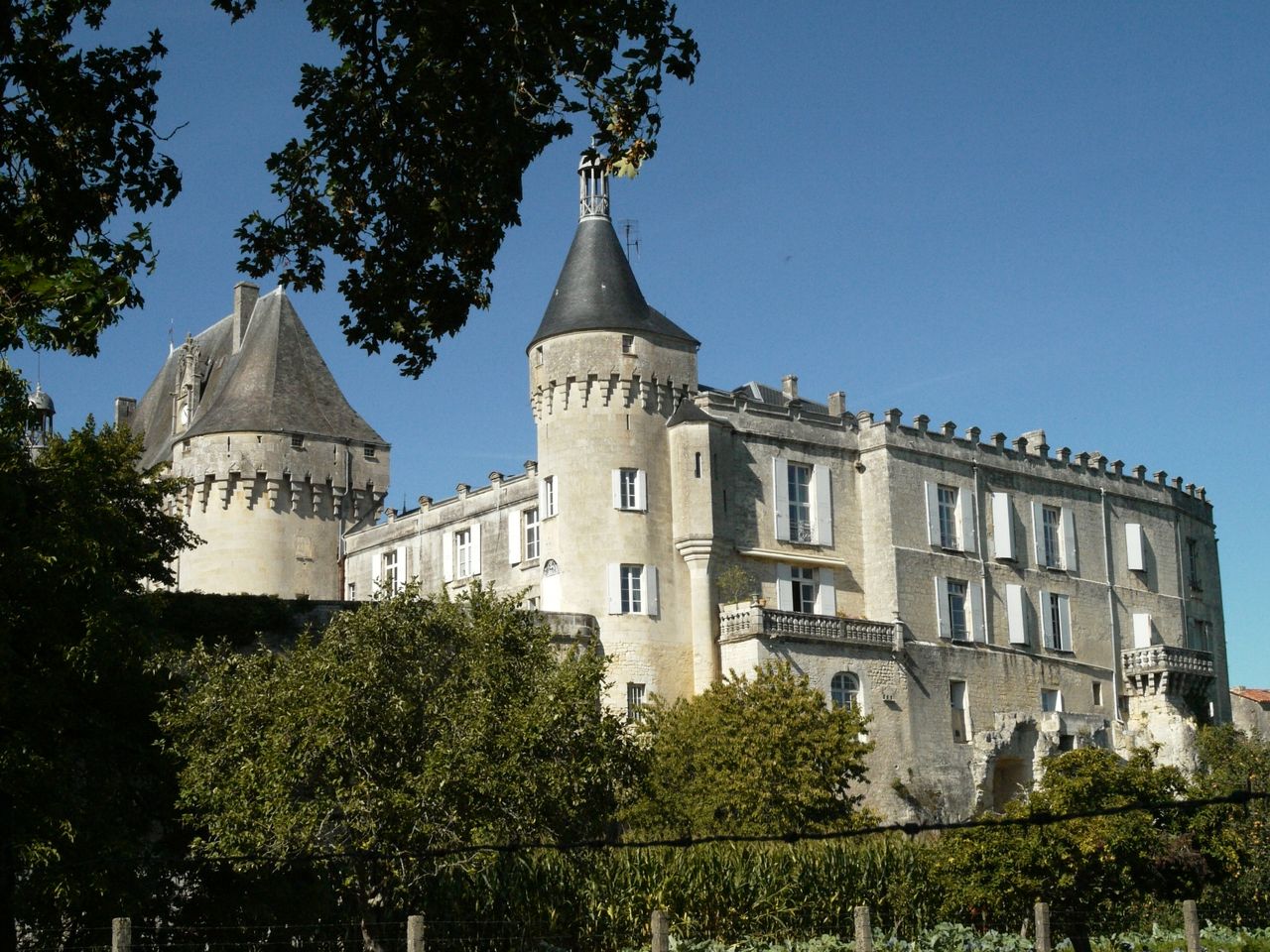 El castillo y los monumentos de Jonzac - Jonzac Haute Saintonge destinación